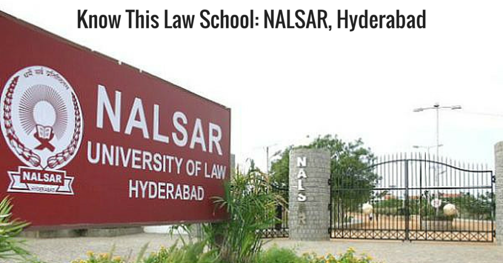 Know this Law School: NALSAR - iPleaders