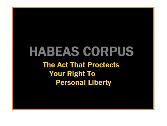 The Writ of Habeas Corpus - iPleaders