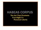 The Writ of Habeas Corpus - iPleaders