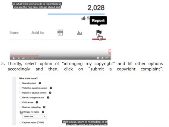 How to Report a Copyright Complaint on YouTube - Copyright Youtube