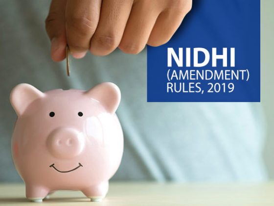 Nidhi Amendment Rules, 2019 - Everything You Need to Know - iPleaders