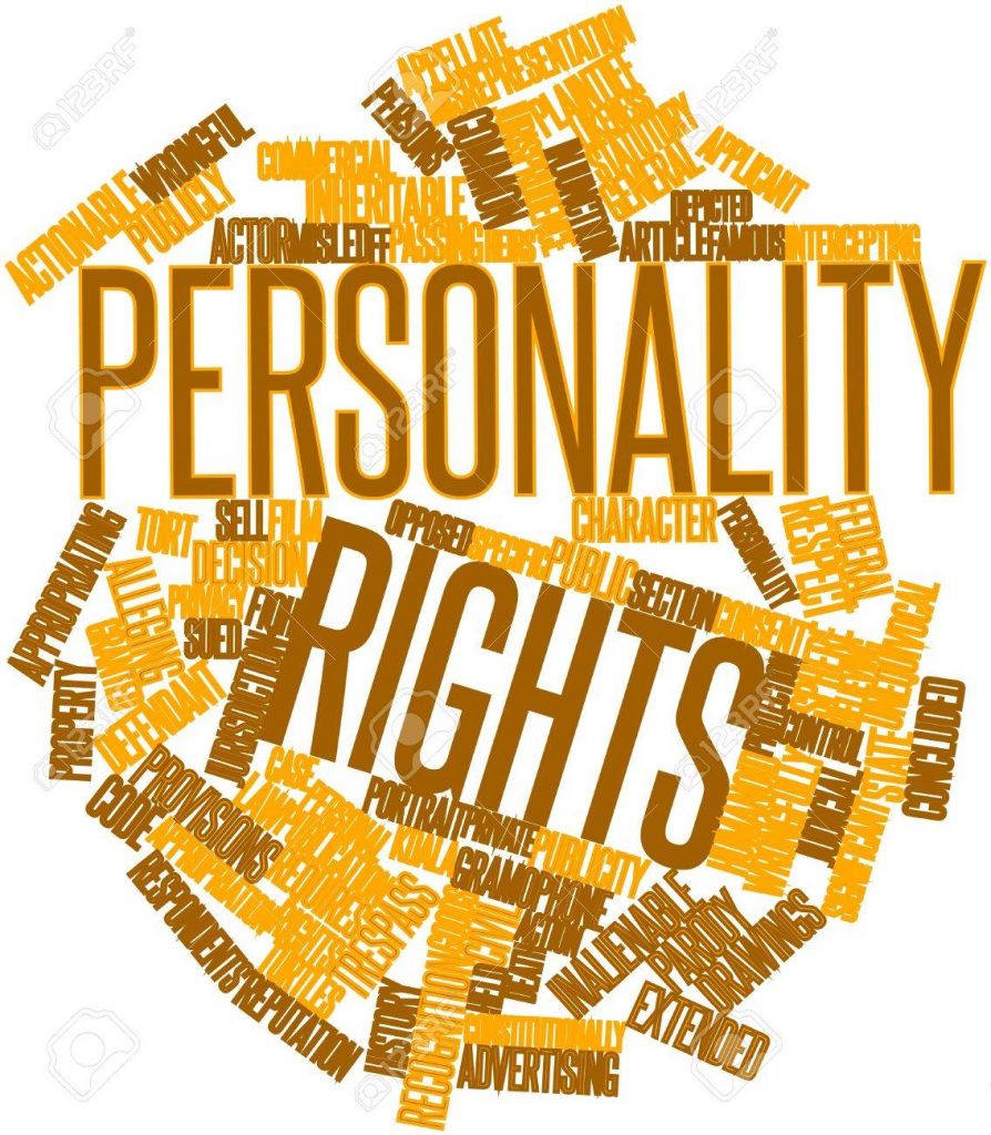 Personality rights vis-a-vis its exploitation in the context of the ...