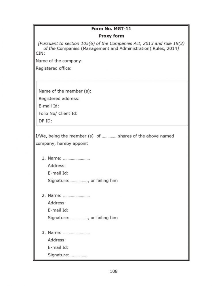 Here’s what you need to know about proxy under the Companies Act, 2013 ...