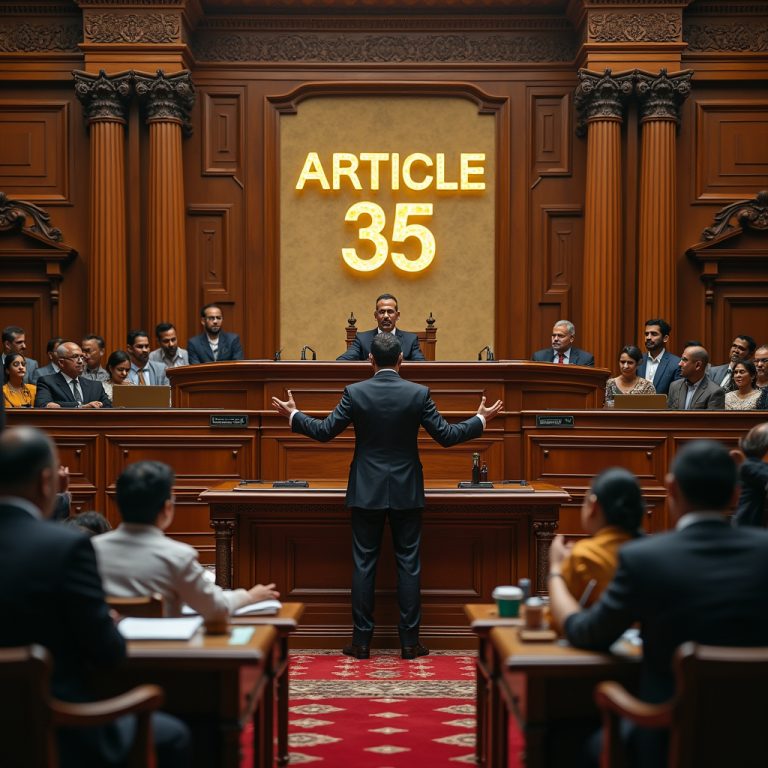 Article 35 of Indian Constitution - iPleaders