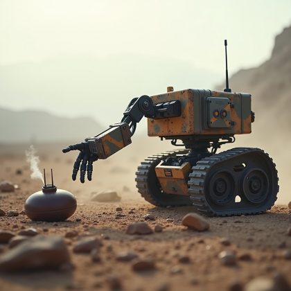 Autonomous robots for hazardous material handling and disposal - iPleaders