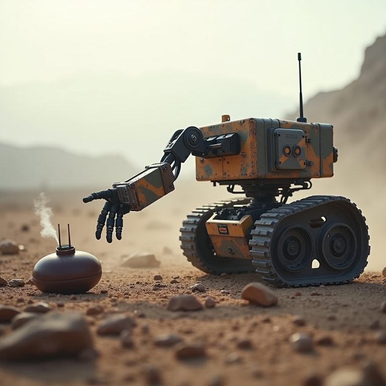 Autonomous robots for hazardous material handling and disposal - iPleaders